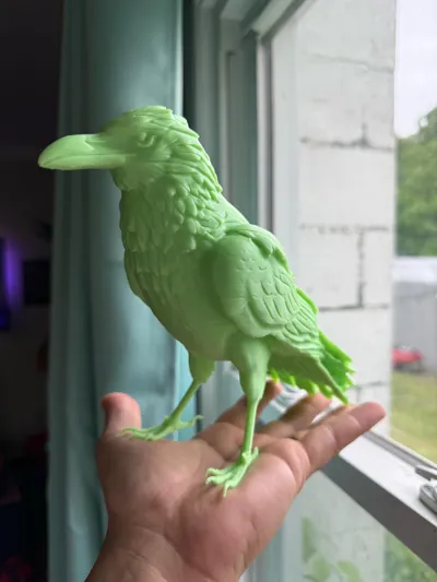 Preeing Raven Remixed by Maderen MakerWorld: Download Free 3D Models