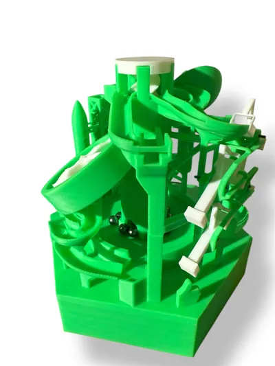 Astro - Marble Machine (motorized) by Elegant Marble Machines ...