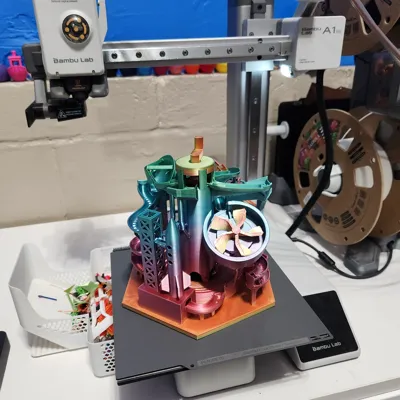 Astro - Marble Machine (motorized) by Elegant Marble Machines ...