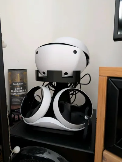 PlayStation VR2 Headset and Controller Station - Free 3D Print Model ...