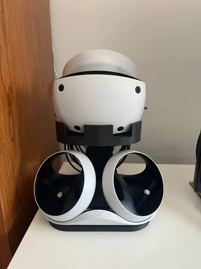 PlayStation VR2 Headset and Controller Station - Free 3D Print Model ...