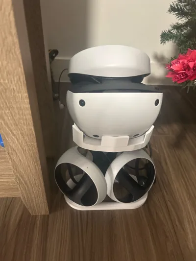 PlayStation VR2 Headset and Controller Station - Free 3D Print Model ...