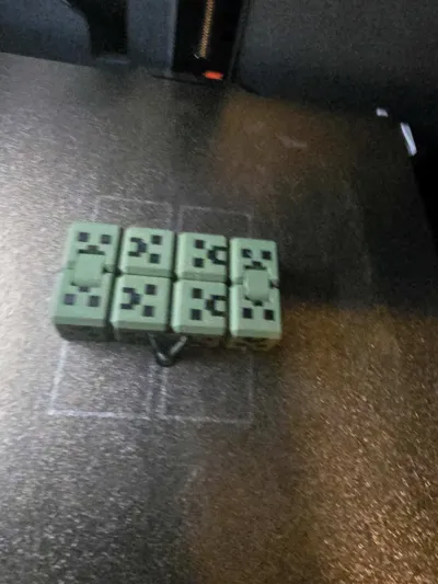 Minecraft Creeper Fidget Cube by M2 Design MakerWorld: Download Free 3D ...