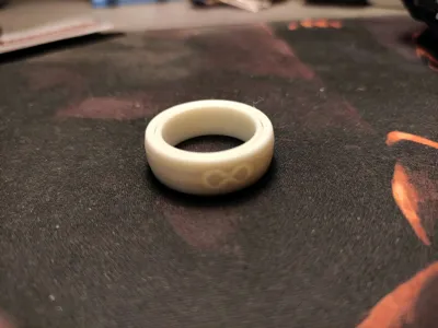 Infinity Spin Ring Fidget - Print in Place - Free 3D Print Model ...