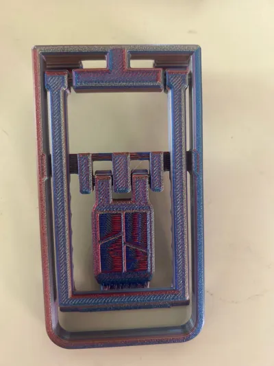Bambulab foldable phone stand print in place - Free 3D Print Model ...