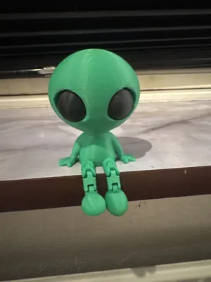 Articulated Alien with flexi legs by My3DBear MakerWorld: Download Free ...