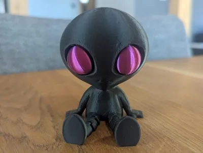 Articulated Alien with flexi legs by My3DBear MakerWorld: Download Free ...