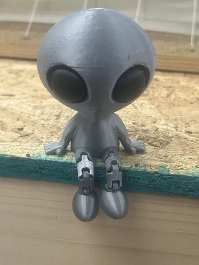 Articulated Alien with flexi legs by My3DBearMakerWorld: Download Free ...