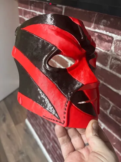 Mask - Kane of WWE - Original Version - Free 3D Print Model - MakerWorld