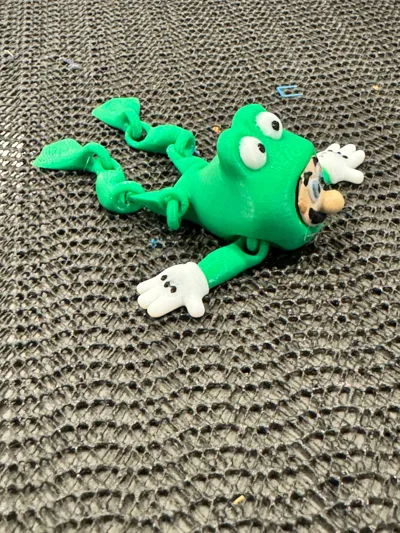 Flexi Frog Mario by VRsculpts MakerWorld: Download Free 3D Models