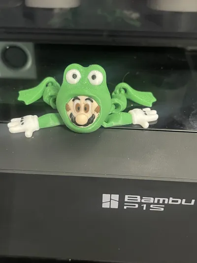 Flexi Frog Mario by VRsculpts MakerWorld: Download Free 3D Models
