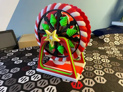 Christmas Ferris Wheel by SK07 Skipper07 MakerWorld: Download Free 3D ...