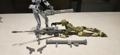 Heavy Weapons Pack for Dummy 13 by LayerLux3D MakerWorld: Download Free ...