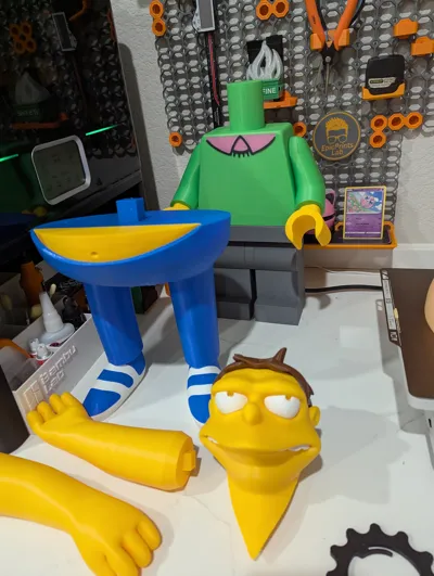 Barney from the Simpsons Multi-Part by Playco3D MakerWorld: Download ...