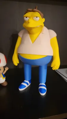 Barney from the Simpsons Multi-Part by Playco3D MakerWorld: Download ...