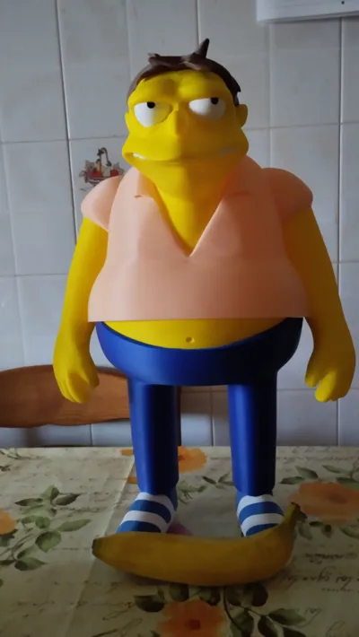 Barney from the Simpsons Multi-Part by Playco3D MakerWorld: Download ...