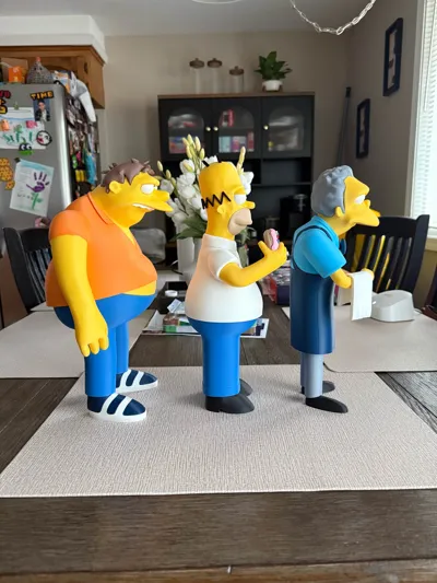 Barney from the Simpsons Multi-Part by Playco3D MakerWorld: Download ...