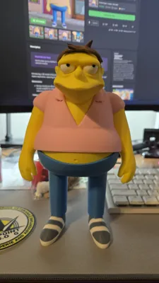 Barney from the Simpsons Multi-Part by Playco3D MakerWorld: Download ...
