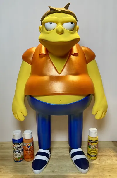 Barney from the Simpsons Multi-Part by Playco3D MakerWorld: Download ...