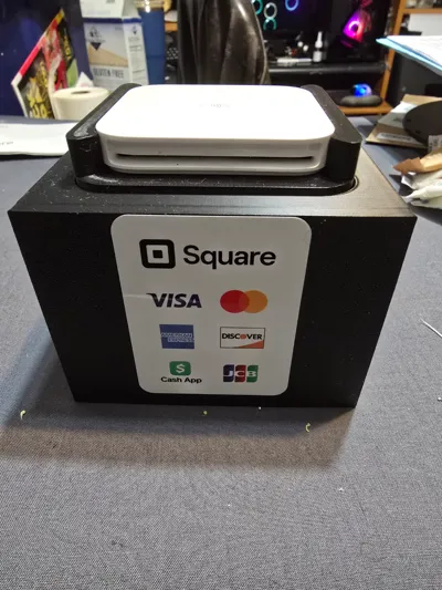 Square Card Reader - Stand / Holder by Canadian Gamer MakerWorld ...