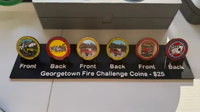 Single Challenge Coin Display by altair3d MakerWorld: Download Free 3D ...
