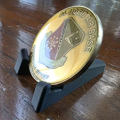 Single Challenge Coin Display by altair3d MakerWorld: Download Free 3D ...