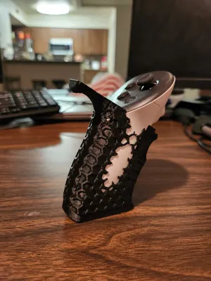 Meta Quest3 Controller Glock Grip by InvisibleHans MakerWorld: Download ...