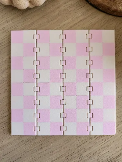 Folding Checkerboard by Jim Larsen MakerWorld: Download Free 3D Models