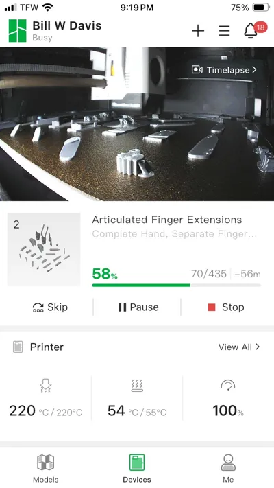 Articulated Finger Extensions Remixed by Faran3D MakerWorld: Download ...