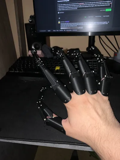 Articulated Finger Extensions - Free 3D Print Model - MakerWorld