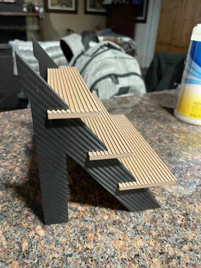 Display Stand (3 Shelf) - Free 3D Print Model - MakerWorld