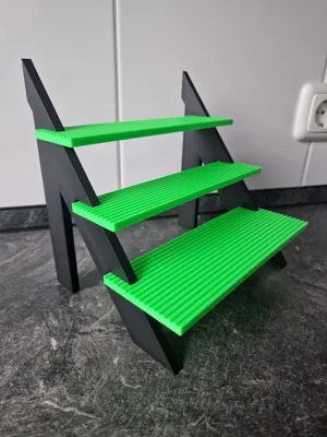 Display Stand (3 Shelf) - Free 3D Print Model - MakerWorld