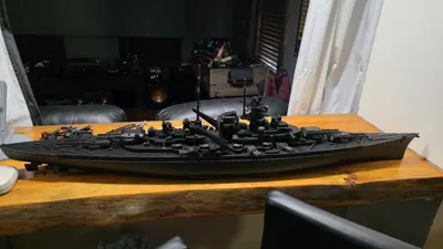 KMS Battleship Bismarck by DeltaXMakerWorld: Download Free 3D Models