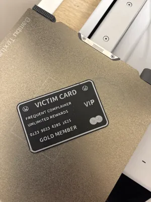 Victim Card by M2 Design - MakerWorld
