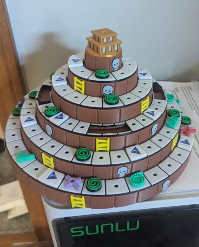 Twisted Temple Game by SH Designs MakerWorld: Download Free 3D Models