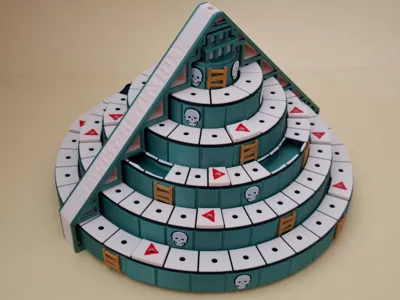 Twisted Temple Game - Free 3D Print Model - MakerWorld