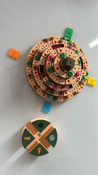 Twisted Temple Game - Free 3D Print Model - MakerWorld