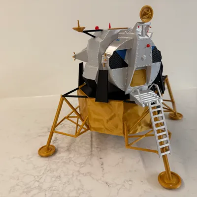 Apollo spacecraft: Lunar Module by Ellipse MakerWorld: Download Free 3D ...