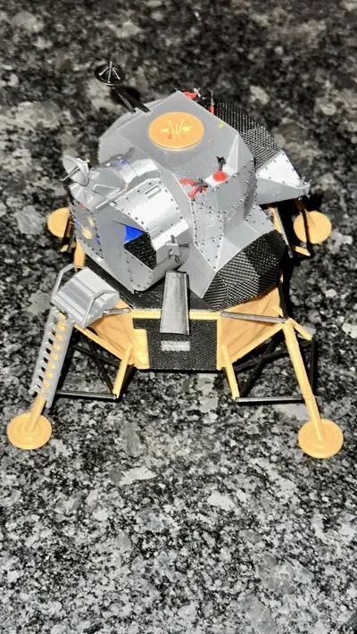 Apollo spacecraft: Lunar Module by Ellipse MakerWorld: Download Free 3D ...