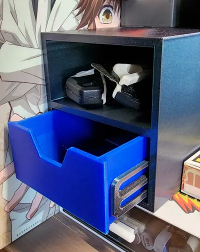 Drawer with Slide Rails by Kong 3D - MakerWorld