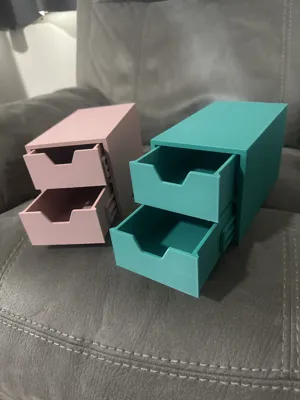 Drawer with Slide Rails by Kong 3D - MakerWorld