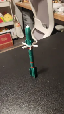 Missile Pen | Iconic Bladed Hellfire R9X 'Ginsu' by Rexi LabsMakerWorld ...