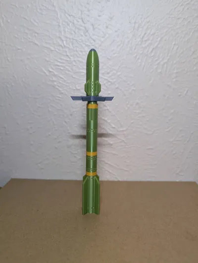Missile Pen | Iconic Bladed Hellfire R9X 'Ginsu' - Free 3D Print Model ...