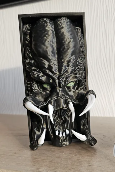 Predator Book Nook and Wall Mount by Treddigineer MakerWorld: Download ...