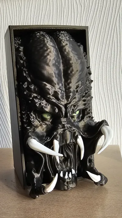 Predator Book Nook and Wall Mount by Treddigineer MakerWorld: Download ...