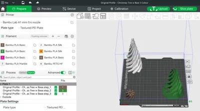 Christmas Tree Passthrough with Rotating Base by RJ Design MakerWorld ...