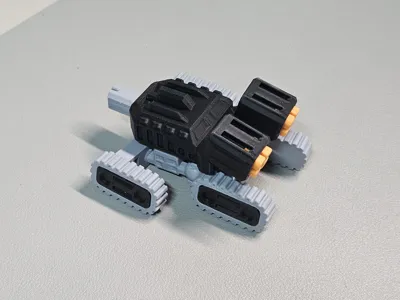 Tread Walker Mech - Model Kit by Kit Crafters MakerWorld: Download Free ...