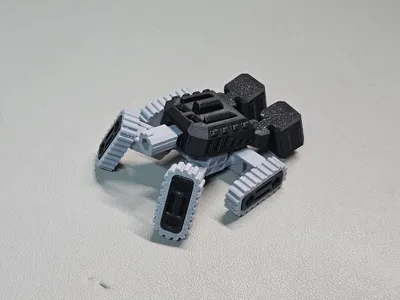 Tread Walker Mech - Model Kit by Kit Crafters MakerWorld: Download Free ...