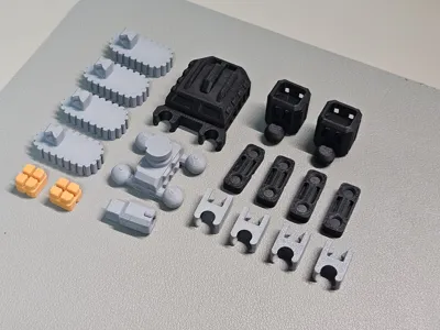 Tread Walker Mech - Model Kit by Kit Crafters MakerWorld: Download Free ...