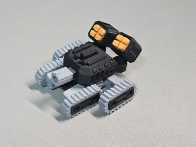 Tread Walker Mech - Model Kit by Kit Crafters MakerWorld: Download Free ...